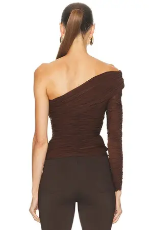 Ronny Kobo Adriene One-shoulder Top