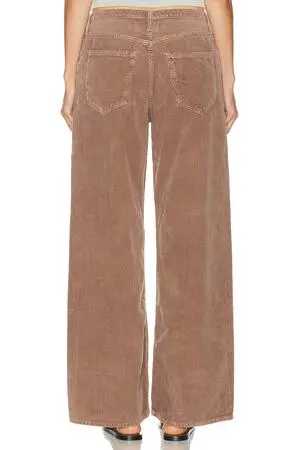 AGOLDE Keira Wide Leg Jeans - Ceramic