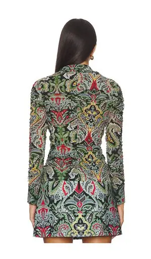 Alice + Olivia Portia Ruched Top