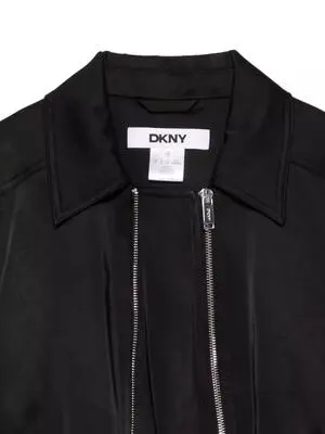 Dkny Zip-front Jacket - Black