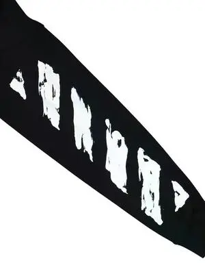 Off-White Arrow-print Zip-up Hoodie