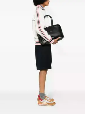 Miu Miu Logo-embossed Leather Shoulder Bag