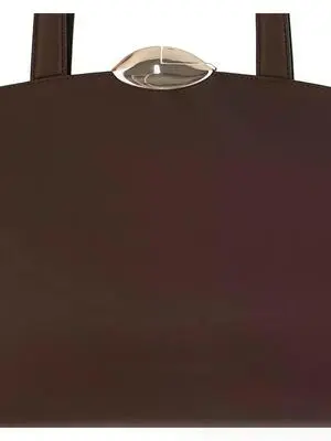 Benedetta Bruzziches Serena Clasp Shoulder Bag - Brown