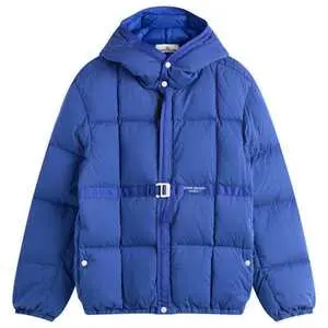 Stone Island Marina Cotton Nylon Tela Down Jacket - Bright Blue