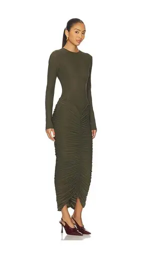Ronny Kobo Sidonie Dress - Grape Leaf