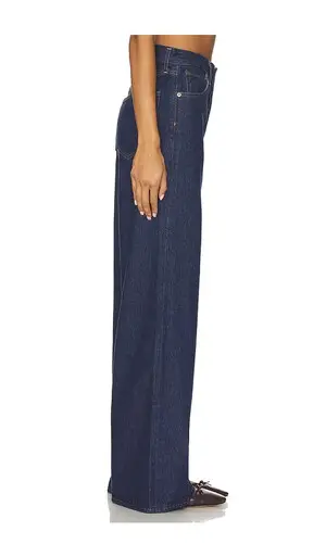 AGOLDE Dame High Rise Wide Leg Jeans - Foxley