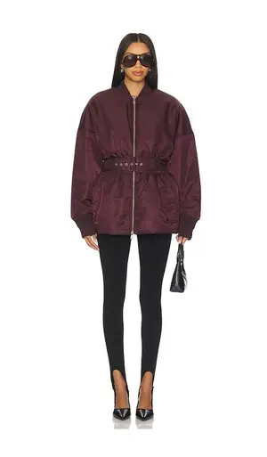 Ronny Kobo Norell Jacket - Cabernet