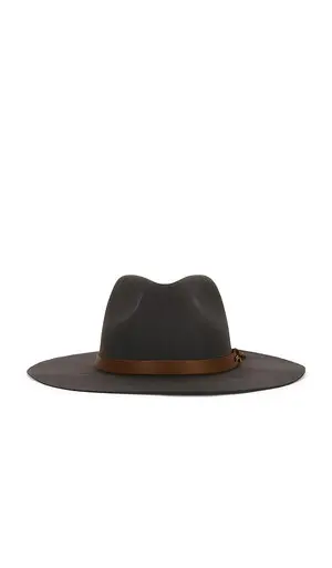 Brixton Hawkins Wthr Guard Cowboy Hat - Asphalt & Brown