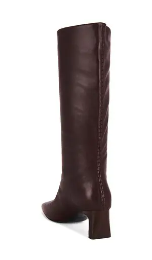 Rag & Bone Astor Leather Boots - Bordeaux