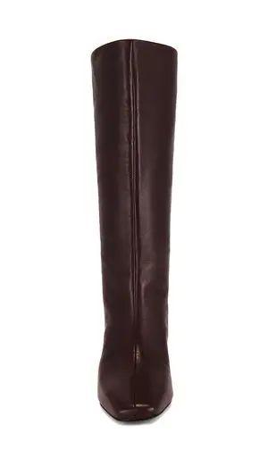 Rag & Bone Astor Leather Boots - Bordeaux