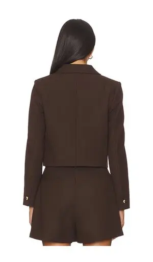 KARINA GRIMALDI Marie Cropped Blazer
