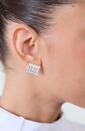 HEAVEN MAYHEM Clemmie Stud Earrings - Silver