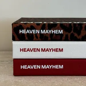 HEAVEN MAYHEM Book Box - White