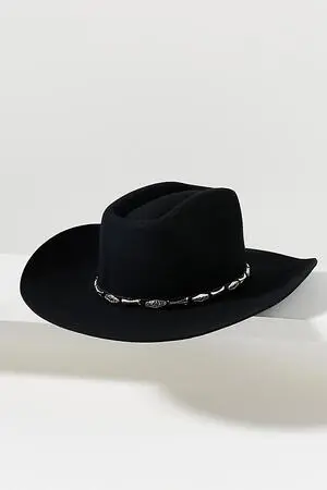 WYETH Wool Felt Cowboy Hat - Black