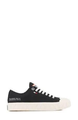 PALLADIUM Palla Ace Platform Sneaker - Black/white Cap Gray