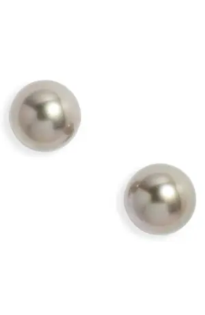 NORDSTROM Tahitian Pearl Stud Earrings