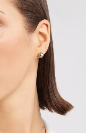 Nordstrom Tahitian Pearl Stud Earrings