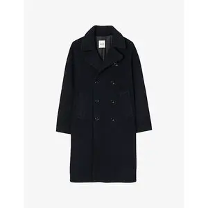 Sandro Straight Hem Coats For Men