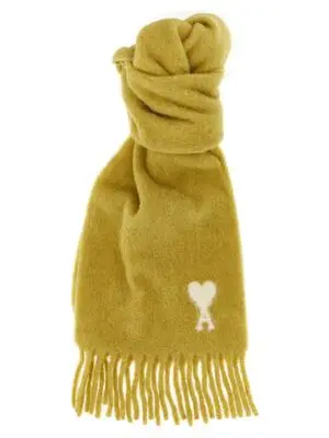 Ami De Coeur' Scarf - Yellow