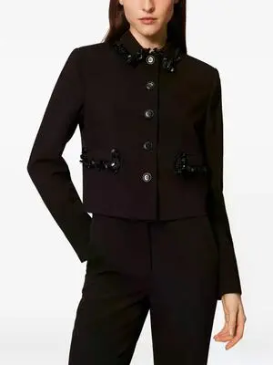 TWINSET Embellished Long-sleeve Blazer