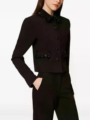 TWINSET Embellished Long-sleeve Blazer