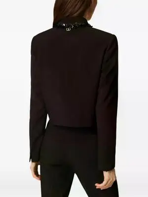TWINSET Embellished Long-sleeve Blazer