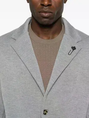 LARDINI Buttoned Patch-pockets Blazer