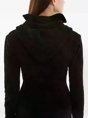 Ottolinger Hooded Zip-front Mini Dress
