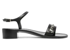 FERRAGAMO Tiny Vara Bow Applique Trim Sandals
