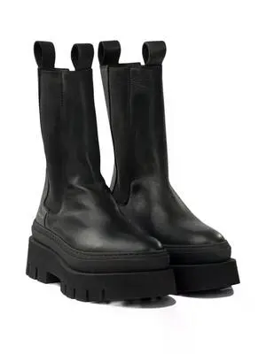 SUMMERY COPENHAGEN Elastic-panel Platform Boots