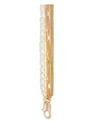 Bimba Y Lola Pearl-heart Necklace