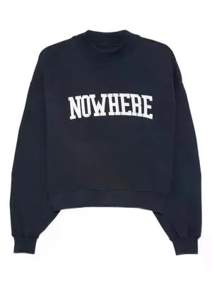 THE NEW SOCIETY Slogan-print Sweatshirt
