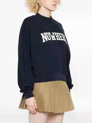 THE NEW SOCIETY Slogan-print Sweatshirt