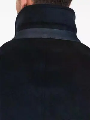 NORWEGIAN WOOL Buttoned Coat With Zip Fastening