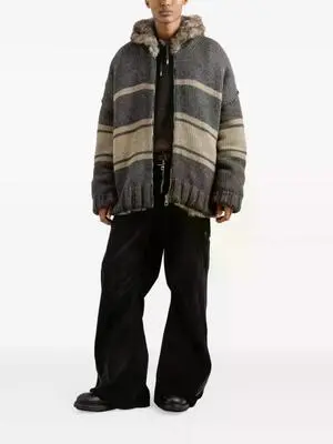Dolce & Gabbana Zip-detailed Corduroy Trousers