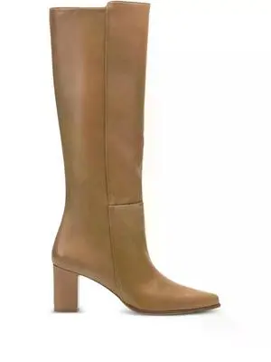 FLATTERED Tess Leather Zip-detail Knee-high Boots