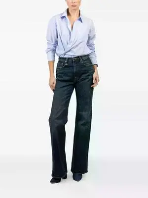 CISSA Striped Long-sleeve Shirt