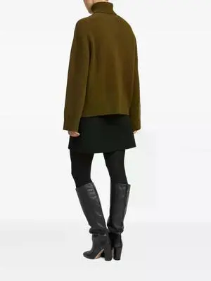 YVES SALOMON Turtleneck Wide-cuff Sweater