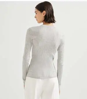 Brunello Cucinelli Cashmere-blend Sparkling Sweater
