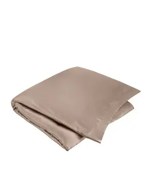 Gingerlily Silk Mocha King Duvet Cover - Brown