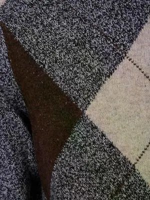 BALLANTYNE Argyle-pattern Wool Sweater