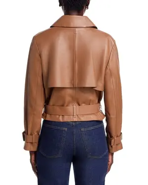 BOSS Satela Leather Jacket