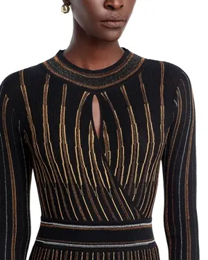 black and gold sweater dress Mod Mare Sweater Dress Tan / X-Large