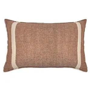 POM POM AT HOME Rory Linen King Sham - Terracotta/flax