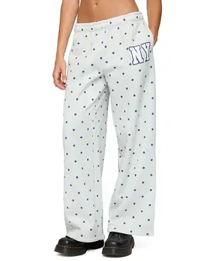 Polka Dots Sweatpants For Women