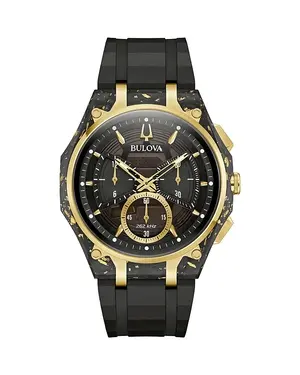 Bulova Special Edition 150th Anniversary Curv Sport Chronograph, 44mm - Black/black