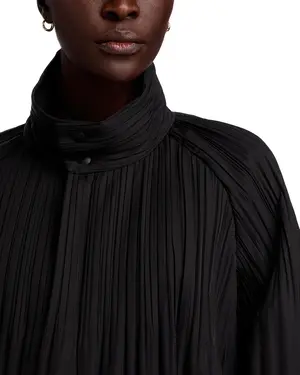 Issey Miyake Padded Pleats Coat