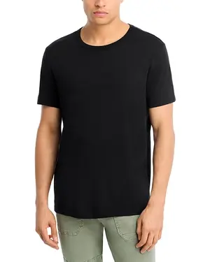 Marine Layer Signature Crewneck Solid Tee - Black