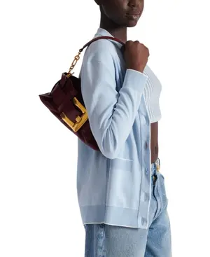 Balmain Mini Anthem Bag - Brown