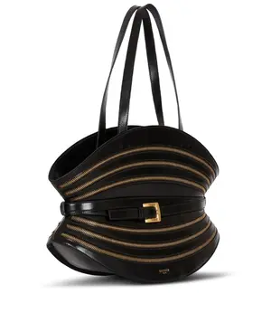 Balmain Medium Shuffle Zips Bag